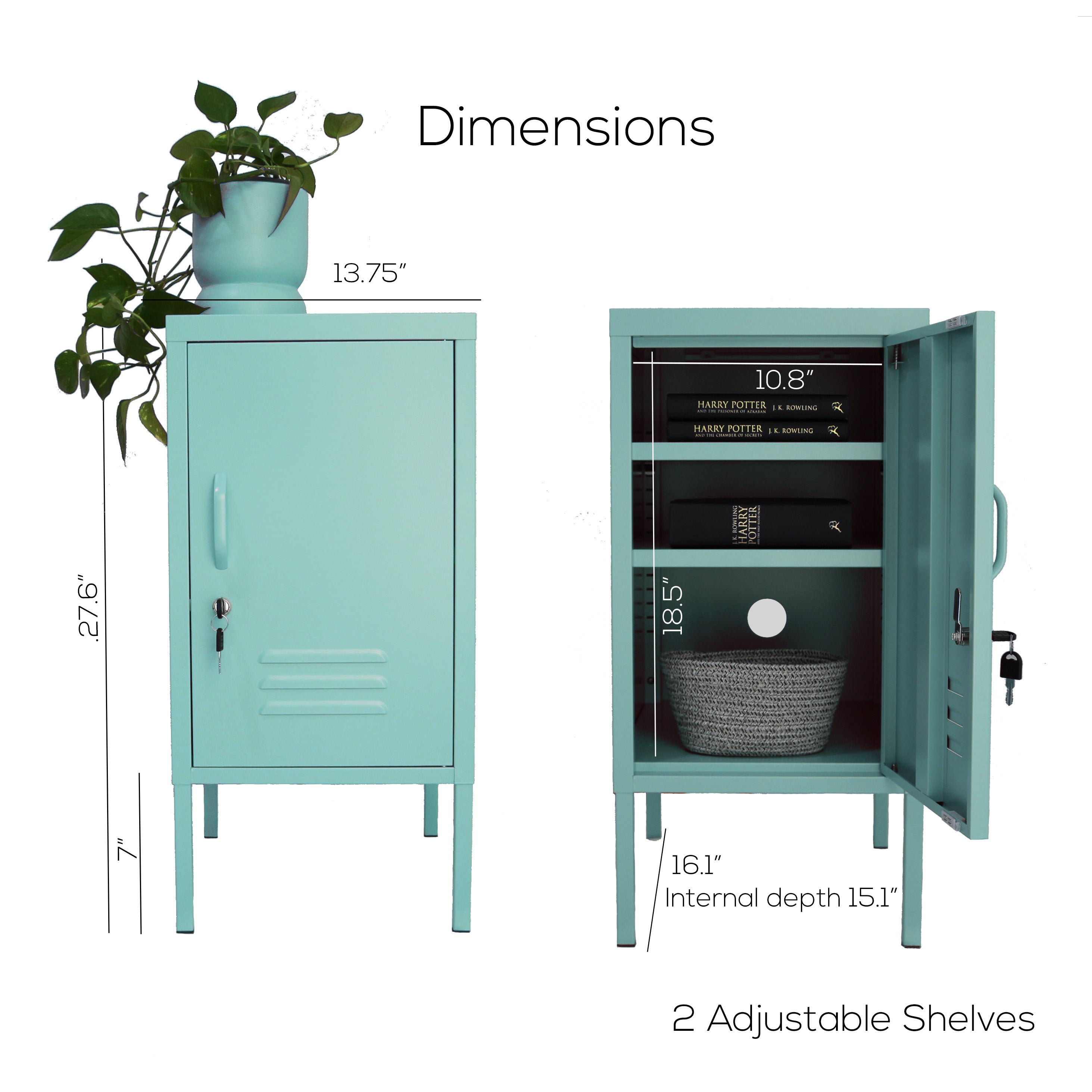 Mint Green Locker – Eden & Co
